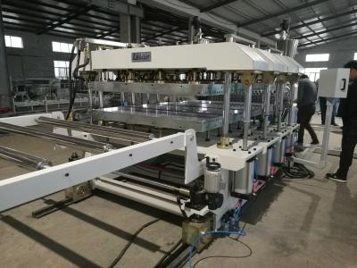 China Semi Skinning Anti Flame PVC Foam Board Extrusion Line 500kg/H for sale