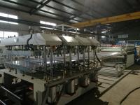 China Semi Skinning Anti Flame PVC Foam Board Extrusion Line 500kg/H for sale