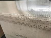 China Multiwall Hollow Panel Honeycomb Sheet Extrusion Line for sale