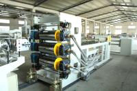 China Thick 0.3mm Fireproof TPU Sheet Extrusion Line For Automobiles for sale