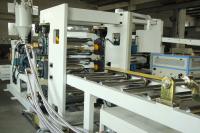 China Thick 0.3mm Fireproof TPU Sheet Extrusion Line For Automobiles for sale