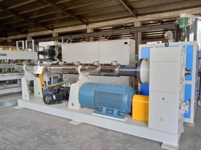 China 500kg/H PC Hollow Corrugated Sheet Extrusion Line 2m/Min for sale