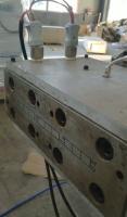 China Twin Screw PVC Decorative Gusset Sheet Extrusion Line 200kg/H for sale