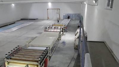 China PC Hollow Board Panel Making Machine U Shaped Inline Lock-Gusset Board U Locking for sale