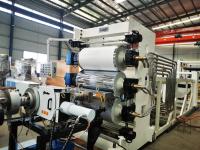 China Plastic PE ABS PP PS Sheet Extrusion Line Width 600-2200mm for sale