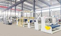 China PE Geomembrane Waterproof Sheet Extrusion Line Geocell Sheet Making Machine for sale