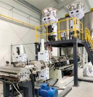 China Package Sheet Stationery Decoration PP PS Sheet Extrusion Line 800mm-2100mm width for sale