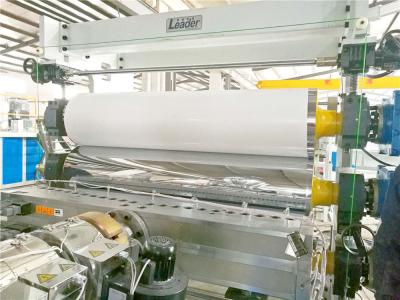 China Rigid Soft 0.2-3mm PVC Sheet Extrusion Line Transparent PVC Sheet Machine for sale