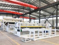China Landfill Liner UV Resistant HDPE Geomembrane Waterproof Sheet Extrusion Line Machinery for sale