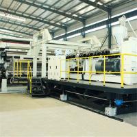 China Geocell Sheets HDPE Geomembrane Waterproof Sheet Extrusion Line for sale