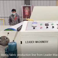 China Masks Filtering Cartridge PP Melt Blown Extrusion Machine Nonwoven Extrusion Line for sale