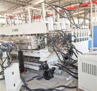 China PC Hollow Sunshine Board Extrusion Line Width 2100mm for sale