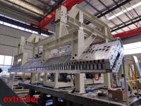 China Hdpe Pe Pvc Tpo Sheet Film Extrusion Machine Geomembrane Waterproof Liner for sale