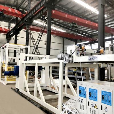 China EVA Car Sheet Extrusion Line Matt Calender Solar Cell Encapsulants Film Extrusion Machinery for sale
