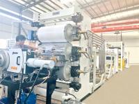 China EVA Car Sheet Extrusion Line Matt Calender Solar Cell Encapsulants Film Extrusion Machinery for sale