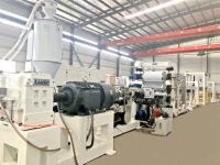 China EVA Car Sheet Extrusion Line Matt Calender Solar Cell Encapsulants Film Extrusion Machinery for sale