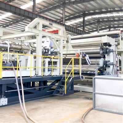 China HDPE Geomembrane Waterproof Sheet Extrusion Line 0.5-3mm Thickness for sale