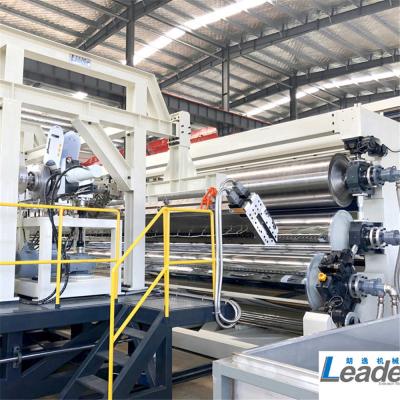 China HDPE PE PVC Tpo Geomembrane Waterproof Sheet Extrusion Line Extruder Making Machine for sale