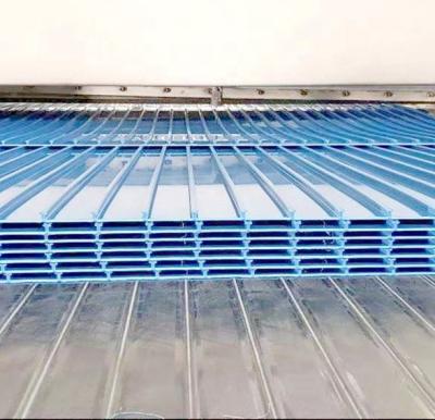 China 1.1 M Width PE T-Lock Plastic Sheet Extrusion Line for sale