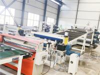 China 1.1 M Width PE T-Lock Plastic Sheet Extrusion Line for sale