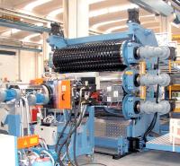 China 1.1 M Width PE T-Lock Plastic Sheet Extrusion Line for sale