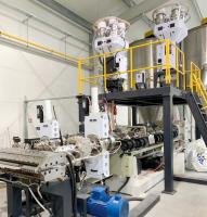China High Speed 500-600 Kg/H PP PS Sheet Extrusion Line Packaging Box Stationery Sheet for sale