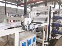 China Pp Ps Pe Hips Plastic Sheet Extruding Machine For PE Geomembran for sale
