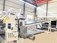 China PE HDPE Geomembrane Waterproof Sheet Extrusion Line Geocell Sheets Extrusion Line for sale