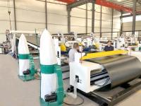 China PE HDPE Geomembrane Waterproof Sheet Extrusion Line Geocell Sheets Extrusion Line for sale
