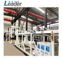 China ps sheet extrusion line PP  sheet extrusion line plastic sheet making machine sheet extrusion process for sale