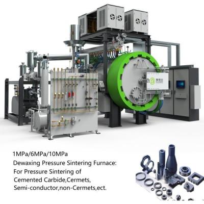 China 1200-1800C Sinter Hip Furnace Supplier Periodic Heating With Double Door for sale