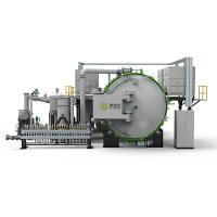 China High Temperature Silicon Carbide Recrystallization Sintering Furnace Max. 2400C 3Pa/h Pressure Rise Rate for sale