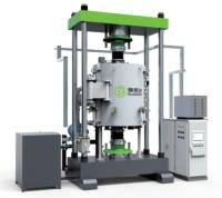 China Equipped with double-arm water-cooled structure vacuum hot pressing sintering furnace, widely applied in laboratories and industrial factories. for sale