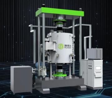 China Vertical type, a vacuum hot pressing furnace integrating the functions of vacuum, hot pressing molding and high-temperature sintering for sale