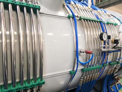China Horizontal Gas Pressure Sintering Furnace Working Pressure 1 / 2 / 6 / 10MPa for sale