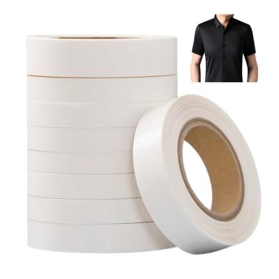 China Translucent Hot Melt Self Adhesive Tape Roll For Seamless Shirt for sale