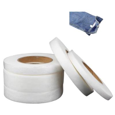 China Double Sided Hot Melt Adhesive Web Film White Reticulate color for sale