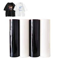 China Cold Peel Transparent Heat Transfer Film Easy To Apply For Clothing Logo for sale