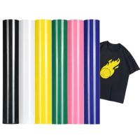 China 0.10mm Thickness Heat Transfer Vinyl For Hot Pressing 50cm Width Customized for sale