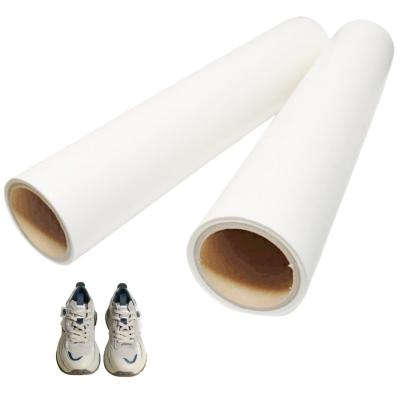 China Transparent 142cm Width Hot Melt Adhesive Film Waterproof 0.08mm Thickness for sale