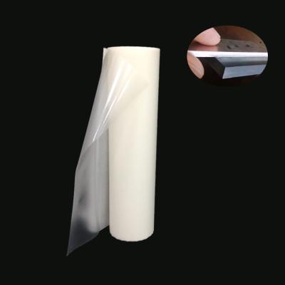 China Textile Bonding Hot Melt Film No Sewing 8.5kg/roll 0.10mm With Release Paper for sale