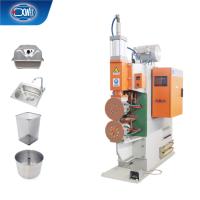China Semi Automatic Longitudinal Vertical Seam Welder Straight Seaming Welding Machine for Cans for sale