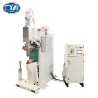 China 50 Kv Manual Aluminum Metal Industrial 50Kv Model Dn40 Steel Pneumatic Resistance Gas Cap Projection Welding Machine Price for sale