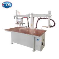 China Industrial Aluminum Platform Rocker Arm Spot Welding Machine Table Welders With Two Welding Heads for sale