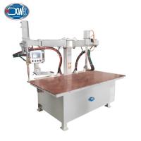 China Industrial Aluminum Platform Rocker Arm Spot Welding Machine Table Welders With Two Welding Heads for sale