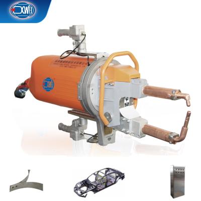 China Water Cooled Portable Spot Welding Machine 360 Rotation Flexible Arm Metal Fabrication for sale