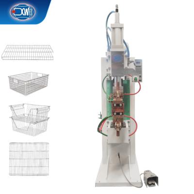 China Pneumatic Single Head Projection Spot Welder Bird Cage Wiremesh Steel Rebar for sale