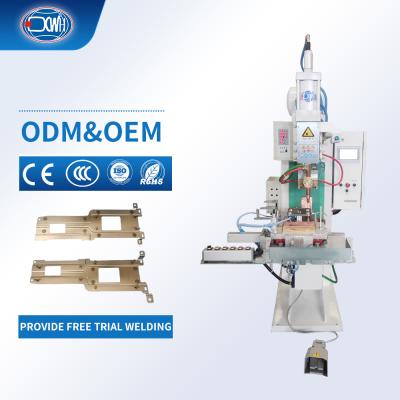 China Semi Automatic Resistance Projection Welder For Stainless Steel Nut Screw Bolt Spot Welding for sale