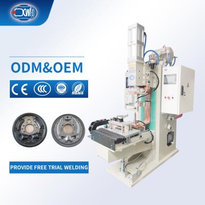 China New Carbon Steel Projection Spot Welder For Automotive Brake Base Plate Welding for sale