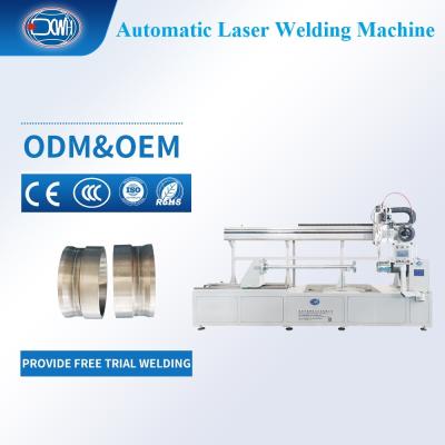 China 2000W Automatic Fiber Laser Welder For Non-Standard Al Stainless Steel Pipe Cylindrical Parts for sale